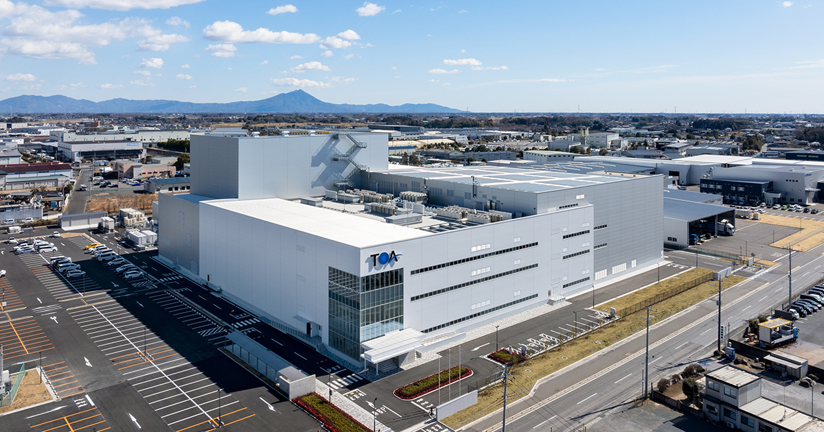 TOA 結城工場 | 日建設計コンストラクション・マネジメント